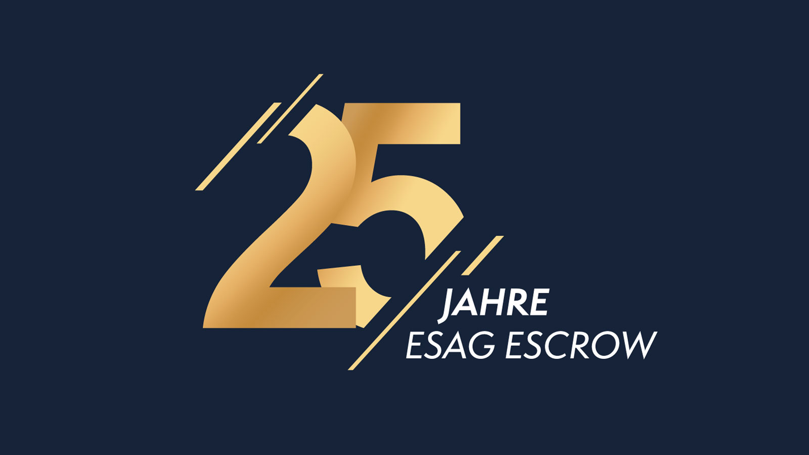 25 Jahre ESAG Escrow Services AG